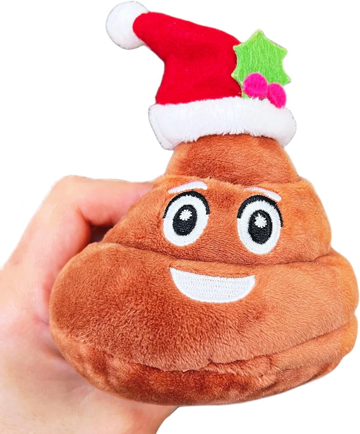 Poop Emoji With Santa Hat Poo Emoji Christmas Tree Decorations